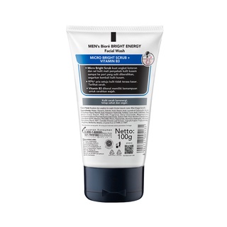 Jual Men's Biore Micro Scrub Sabun Muka Pria Untuk Kulit Kusam Bright Energy Eksfoliasi 100 gr ...
