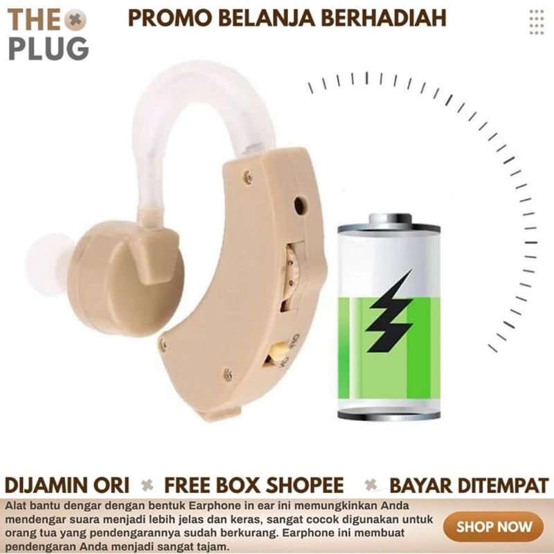 Jual Alat Bantu Dengar Pendengaran Telinga Tuli Orang Tua Alat Tuli Terbaik Hearing Aid Wireless ...