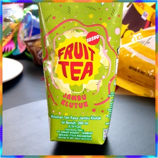 Jual Minuman Teh Kemasan Fruit Tea Rasa Jambu Klutuk 200ml | Shopee ...