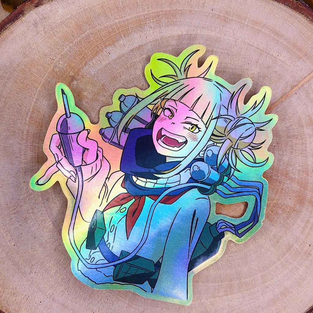 Jual My Hero Academia Hologram Sticker Toga Himiko | Shopee Indonesia