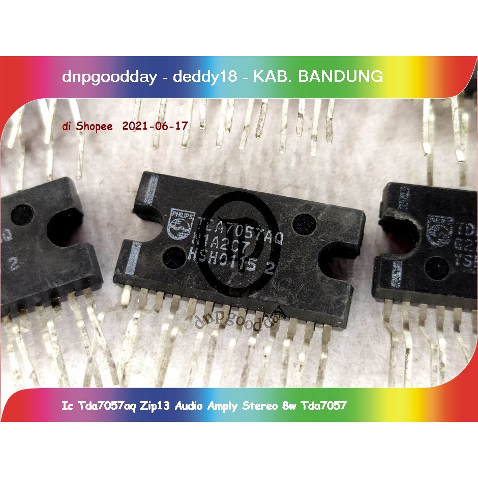 Jual Ic Tda7057aq Zip13 Audio Amply Stereo 8w Tda7057 | Shopee Indonesia