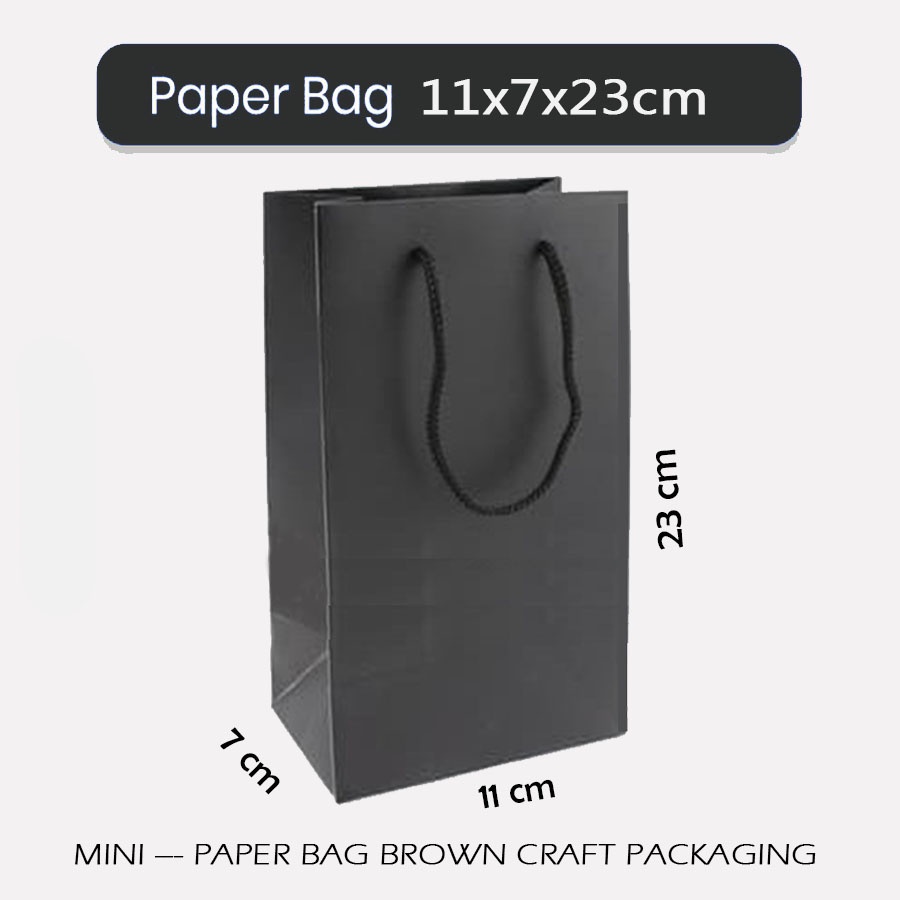 Jual Paper Bag Polos Warna Hitam Vertikal 11x7x23 cm Papper Bag Kado ... Jual Paper Bag Polos Warna Hitam Vertikal 11x7x23 cm Papper Bag Kado ...
