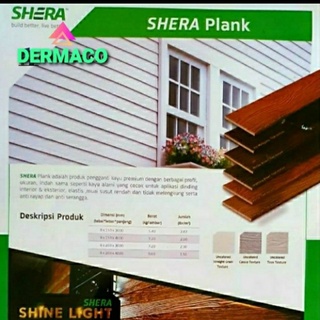 Jual SHERA PLANK WALNUT JATI MUDA 20 CM / WOODPLANK / LISPLANG GRC ...
