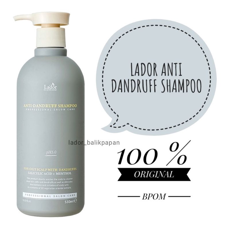 Jual LADOR ANTI DANDRUFF SHAMPOO 530ml | Shopee Indonesia