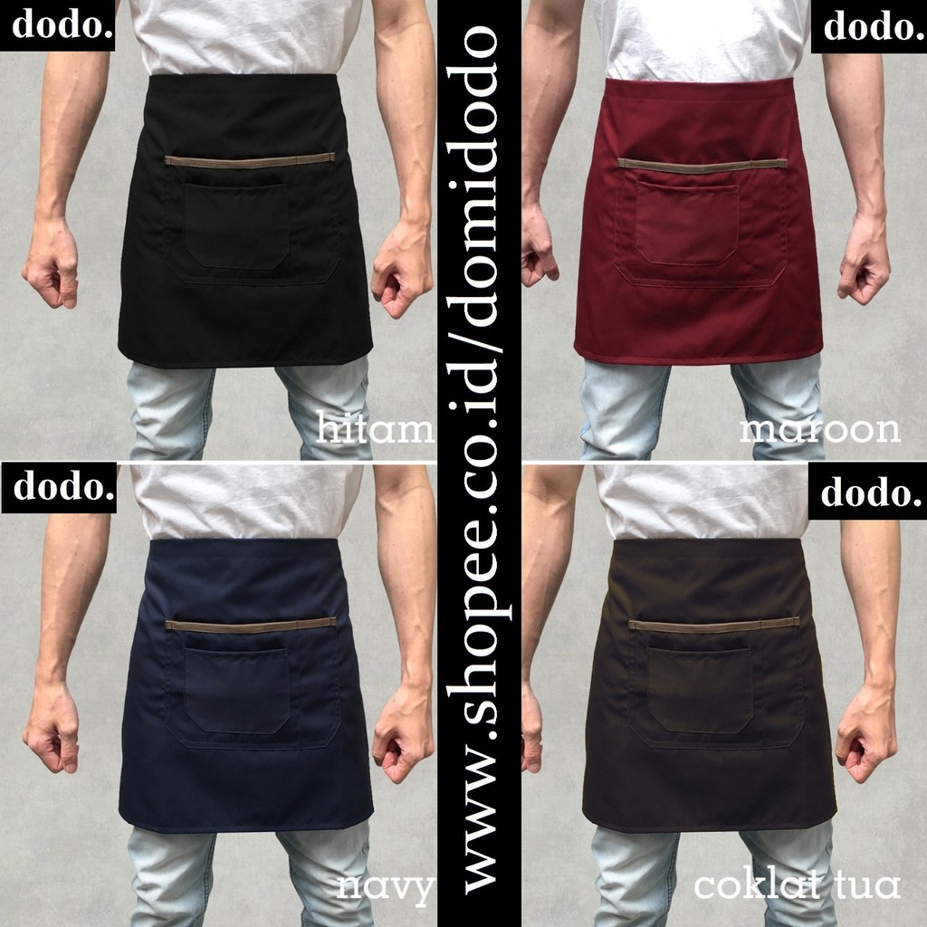 Jual Apron Celemek Pinggang - Celemek Murah Handmade - Apron Waist ...