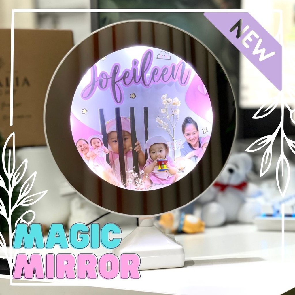 Jual [ MAGIC MIRROR ] Cermin Magic Free Custom Foto / Photo Frame ...