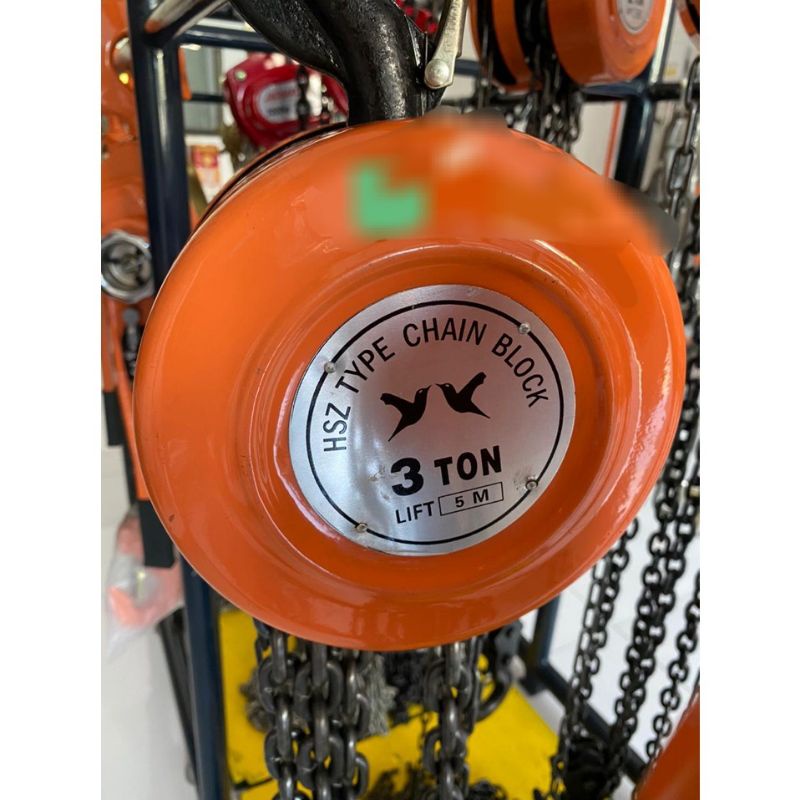 Jual Takal Rantai Chain Block 3 Ton x 3 Meter / Takel Katrol Kerekan ...
