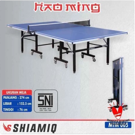 Jual Meja Pingpong / Tenis Meja Shiamiq Hao Ming MTM 005 | Shopee Indonesia