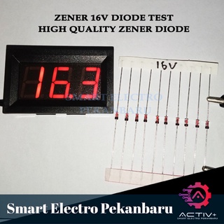 Jual ORIGINAL DIODA ZENER 16V 1/2W ZENER DIODE 16 V VOLTAGE REGULATOR DIODA ZENER 16VOLT 16 VOLT ...