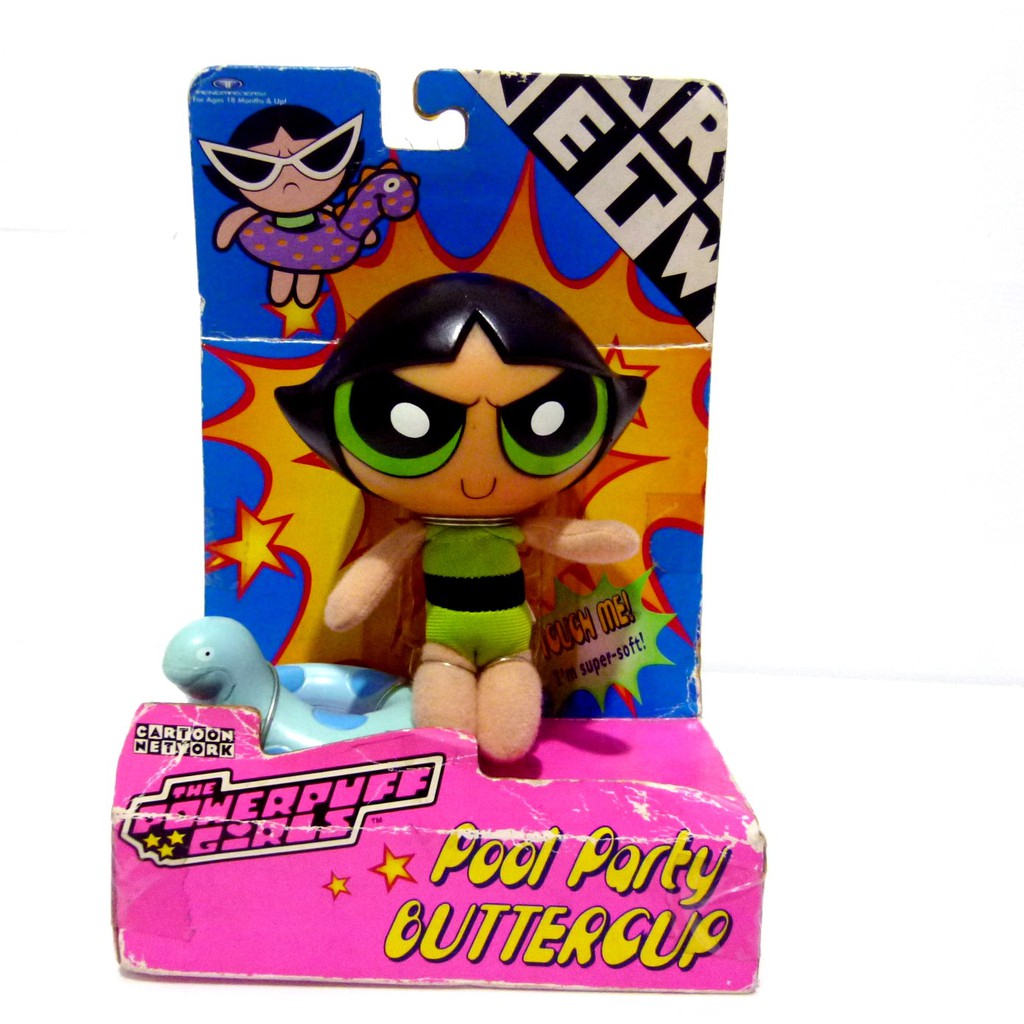 Jual Boneka Buttercup Powerpuff Girls Ppg Original Cartoon Network Pool ...