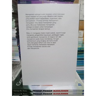 Jual Buku Original - Prinsip Prinsip Manajemen - George R. Terry | Shopee Indonesia