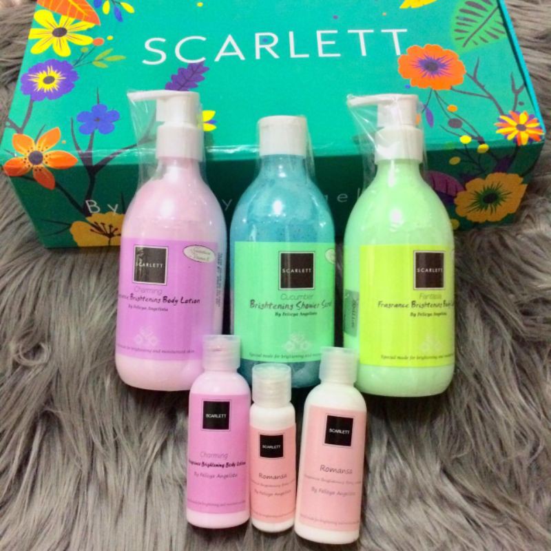 Jual Body lation scarlett sher in mini pack 60 ml 100% Original ...