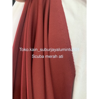 Jual KAIN SCUBA BAHAN SCUBA ROK OUTER BAJU | Shopee Indonesia