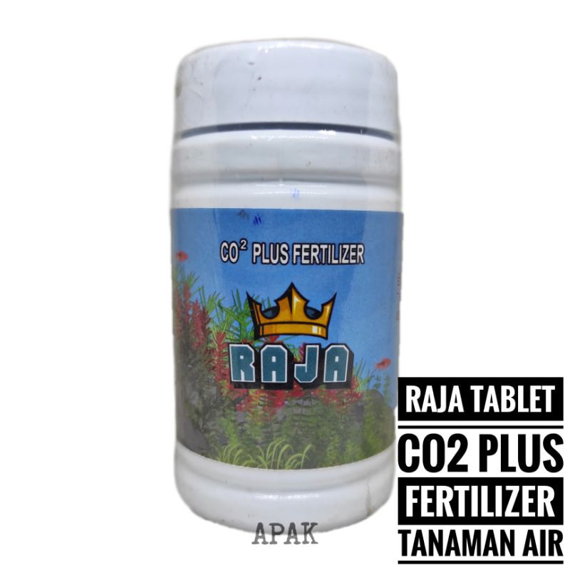 Jual Raja Tablet Co2 plus fertilizer pupuk tanaman air aquarium ...