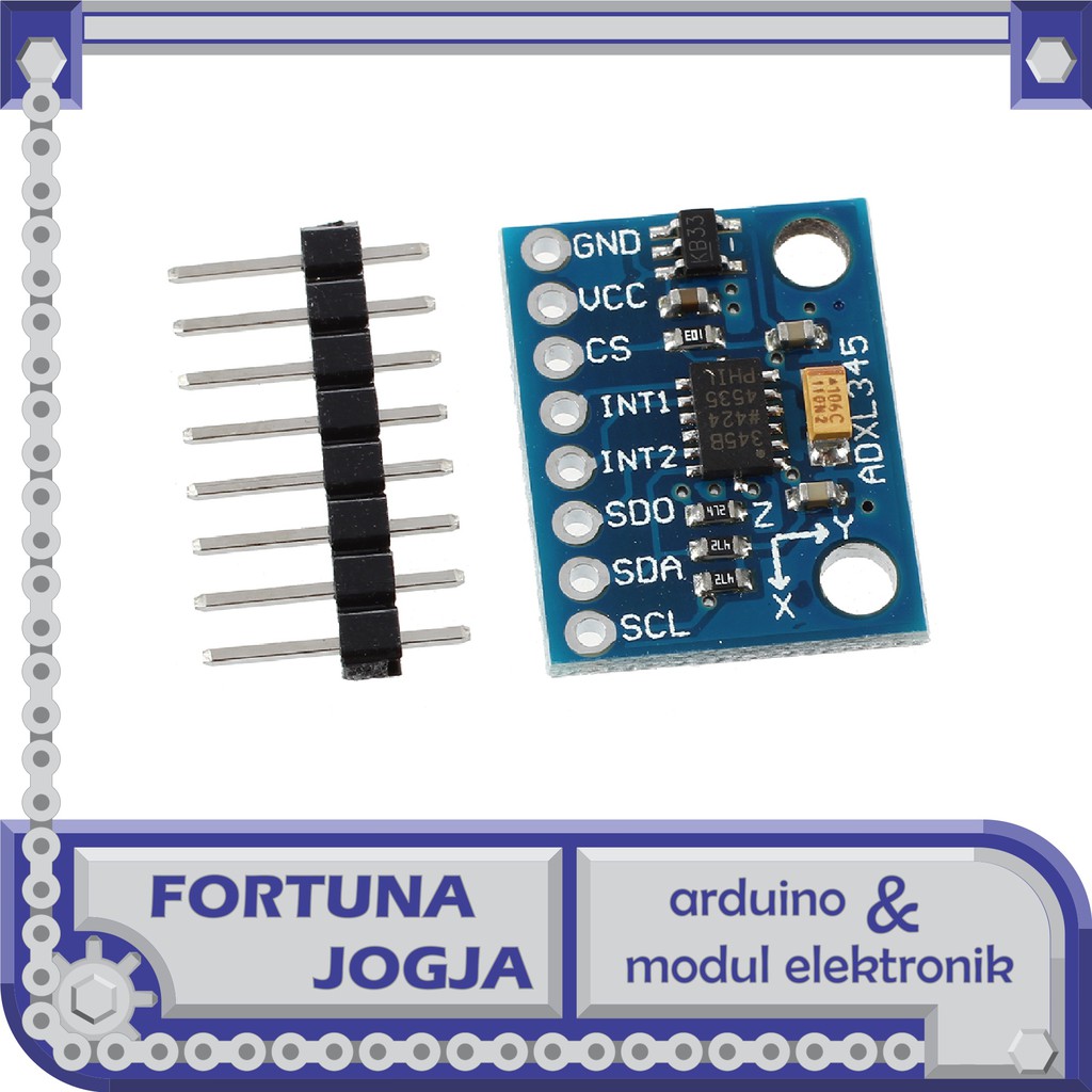 Jual ADXL345 GY-291 Digital 3 Axis Accelerometer Of Gravity ADXL 345 ...