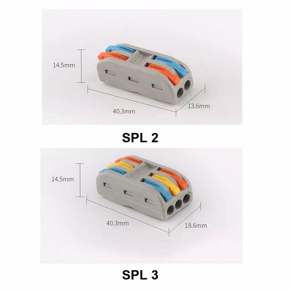 Jual Terminal Paralel 2 Line Konektor kabel wago wiring connector ...