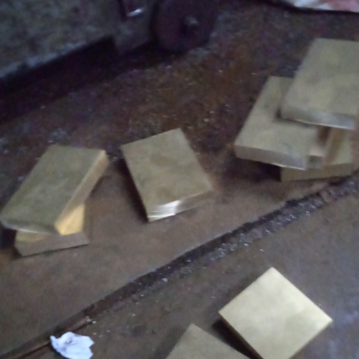 Jual Plat Kuningan 25mm x 100mm x 150mm brass plate | Shopee Indonesia