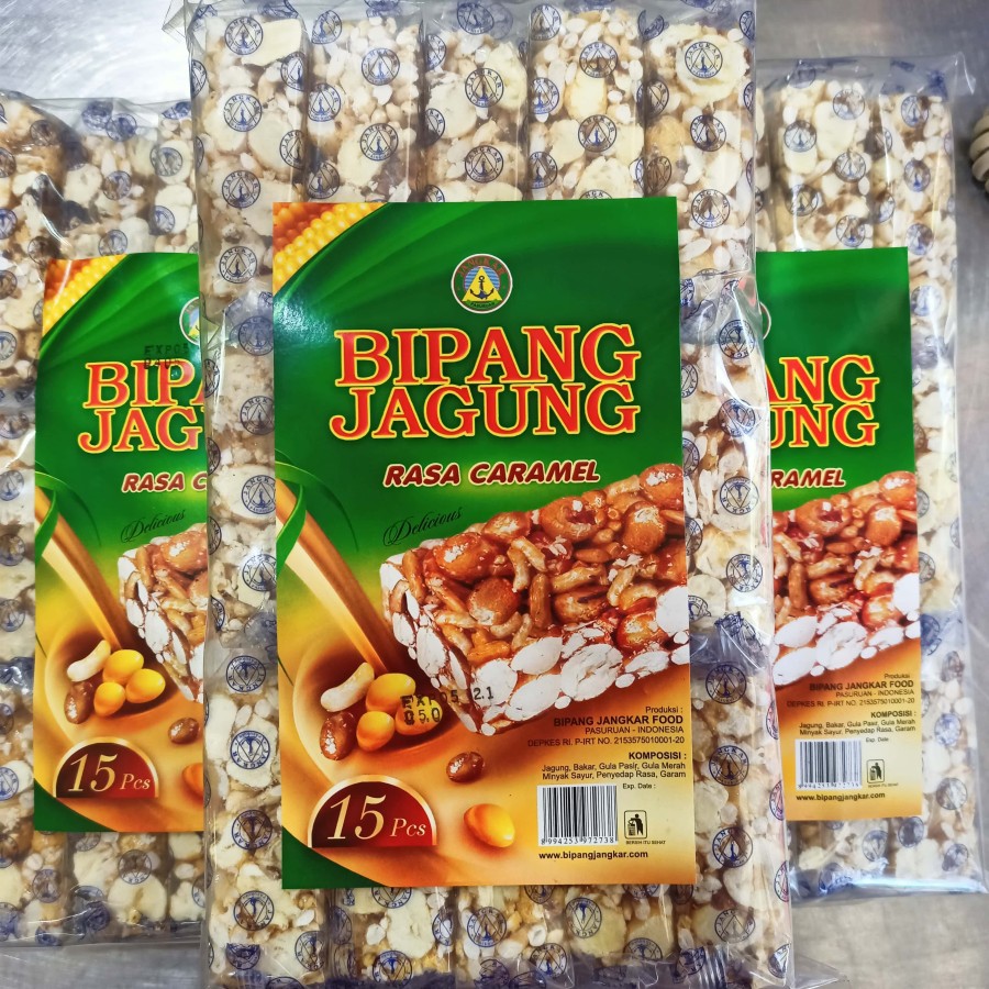 Jual Bipang Jagung Rasa Caramel (Isi 15pcs) | Shopee Indonesia
