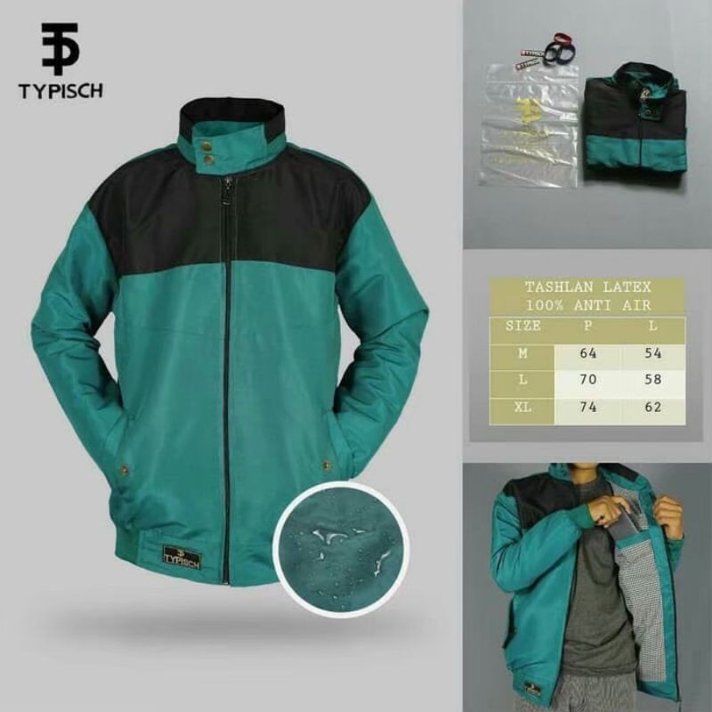 Jual BOMBER TASHLAN WATERPROOF ANTI AIR TYPISCH ORIGINAL | Shopee Indonesia