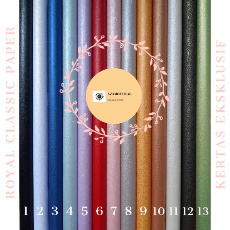 Jual KERTAS KADO EXCLUSIVE EMBOS TIMBUL EXCLUSIF ELEGANT ROYAL CLASSIC ...