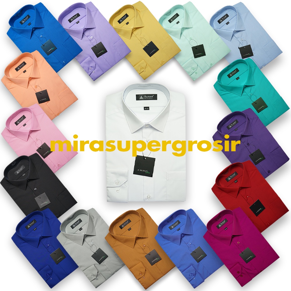 Jual ALISAN KEMEJA KANTOR FORMAL POLOS PRIA LENGAN PANJANG REGULER ... Jual ALISAN KEMEJA KANTOR FORMAL POLOS PRIA LENGAN PANJANG REGULER ...
