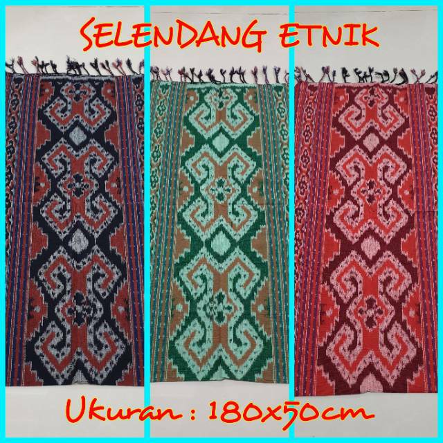 Jual Selendang Tenun Etnik Motif Pasekong Toraja | Shopee Indonesia