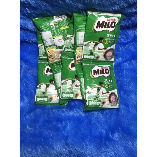 Jual Minuman Milo 3in1 renceng 35gr (10 sachet) | Shopee Indonesia