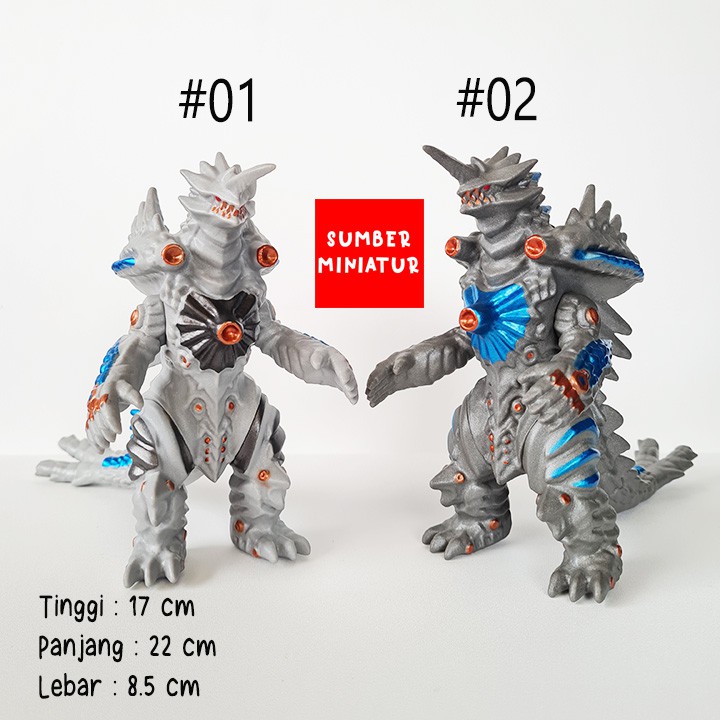 Jual Grigio Regina Ultraman Monster / Ultra Kaiju Mainan Anak Godzilla ...
