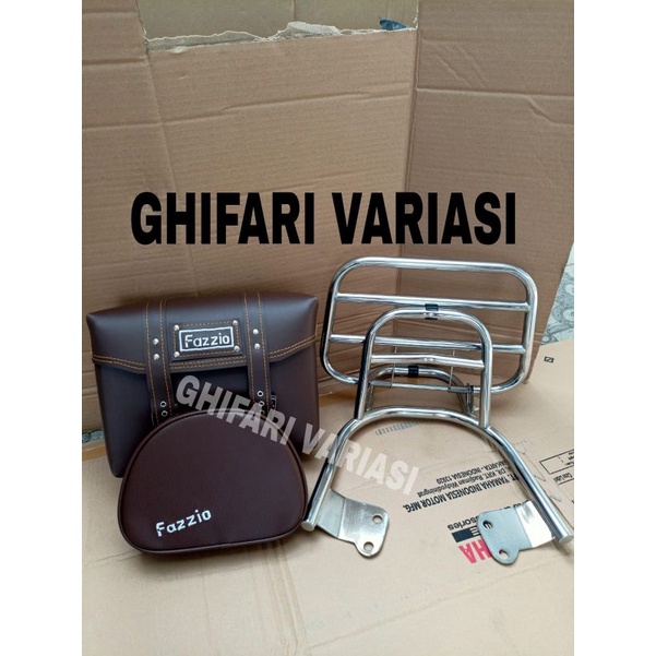 Jual Rak Bagasi Motor Fazzio / Back Rack Motor Fazzio / Backrack Motor ...