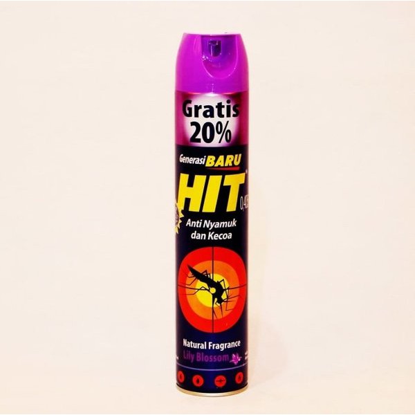 Jual HIT SPRAY 600ML 120ML AEROSOL SEMPROT 600 ML 120 ANTI KECOA NYAMUK ...
