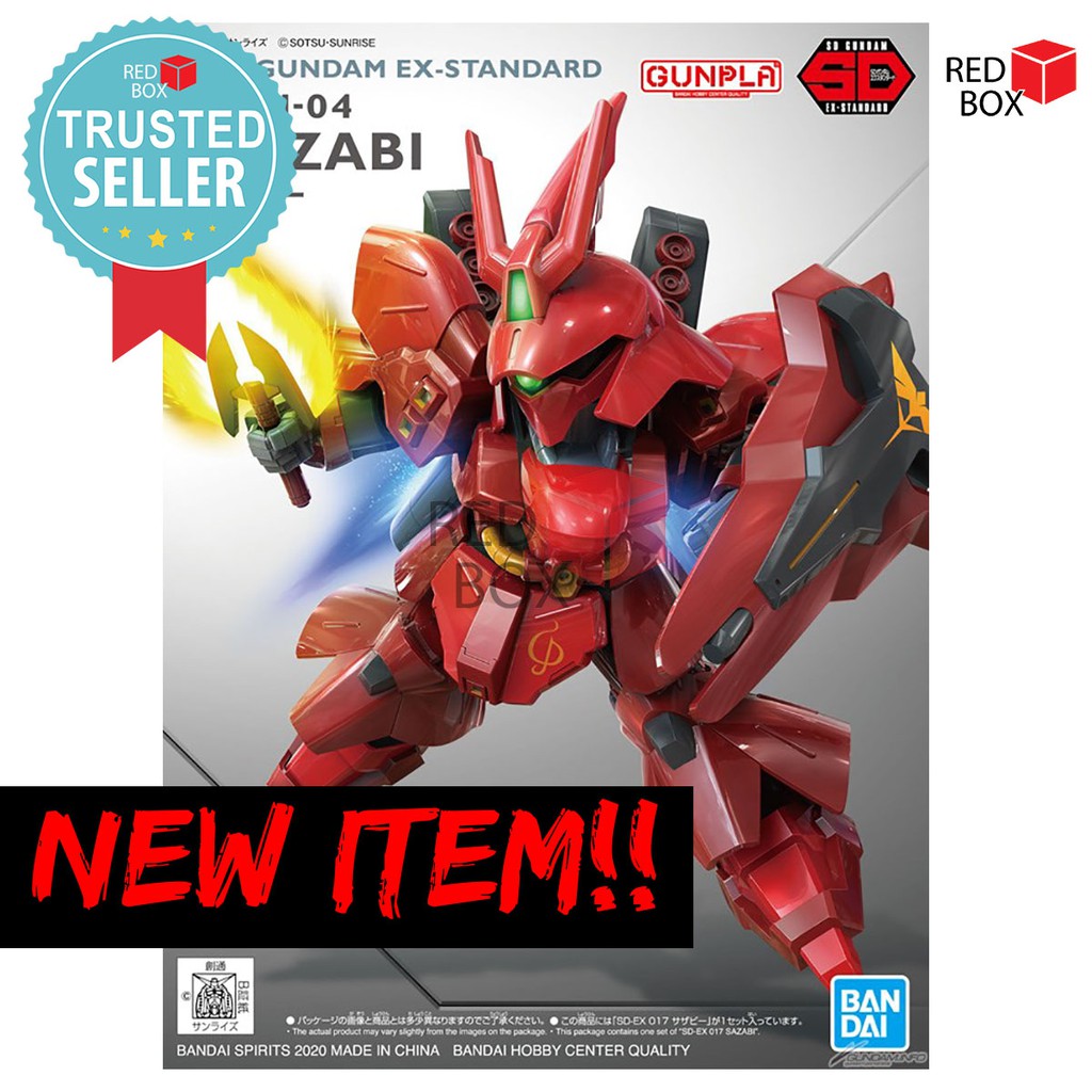 Jual SD EX Standard Sazabi Bandai Original Gundam Gunpla SDEX 17 Model ...