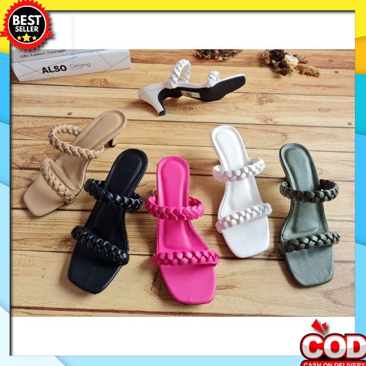 Jual Haighil Kekinian Hils Terbaru Sandal Ibu2 Kondangan Sendal Hak ...