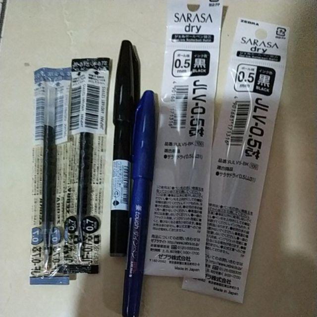 Pentel Touch Brush Sign Pen Colouring Kuas Spidol Lettering Doodle ...