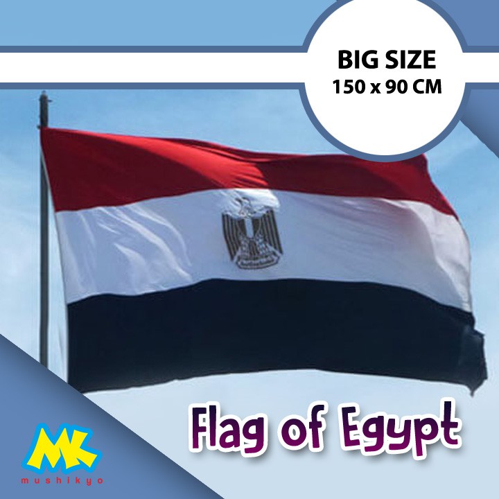 Jual Bendera Mesir / Egypt Flag - ukuran besar | Shopee Indonesia