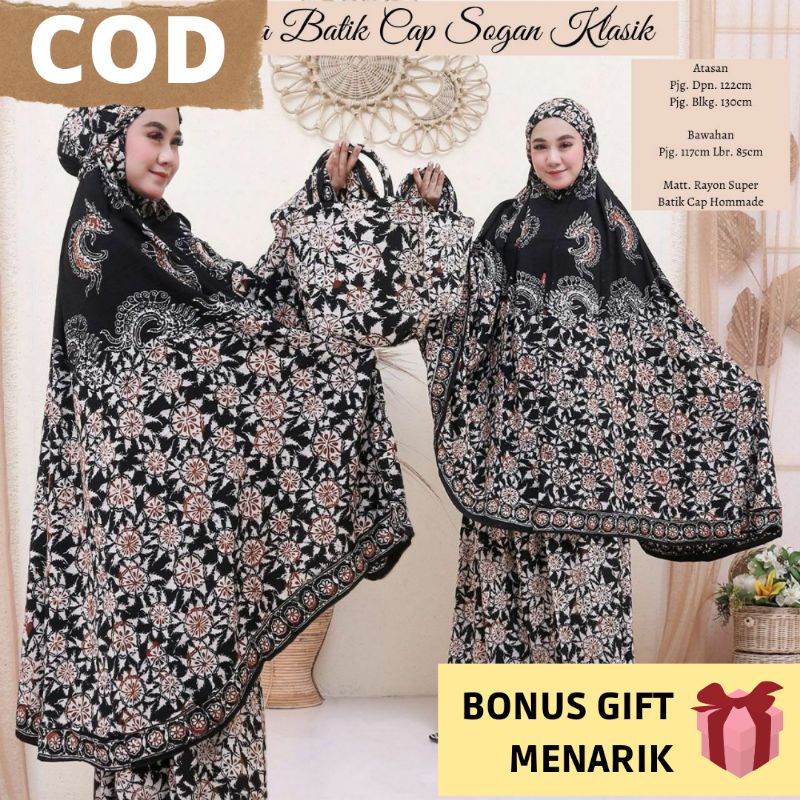 Jual Mukena Batik Pekalongan Jumbo Mukena Dewasa Terbaru 2021 Mukena ...