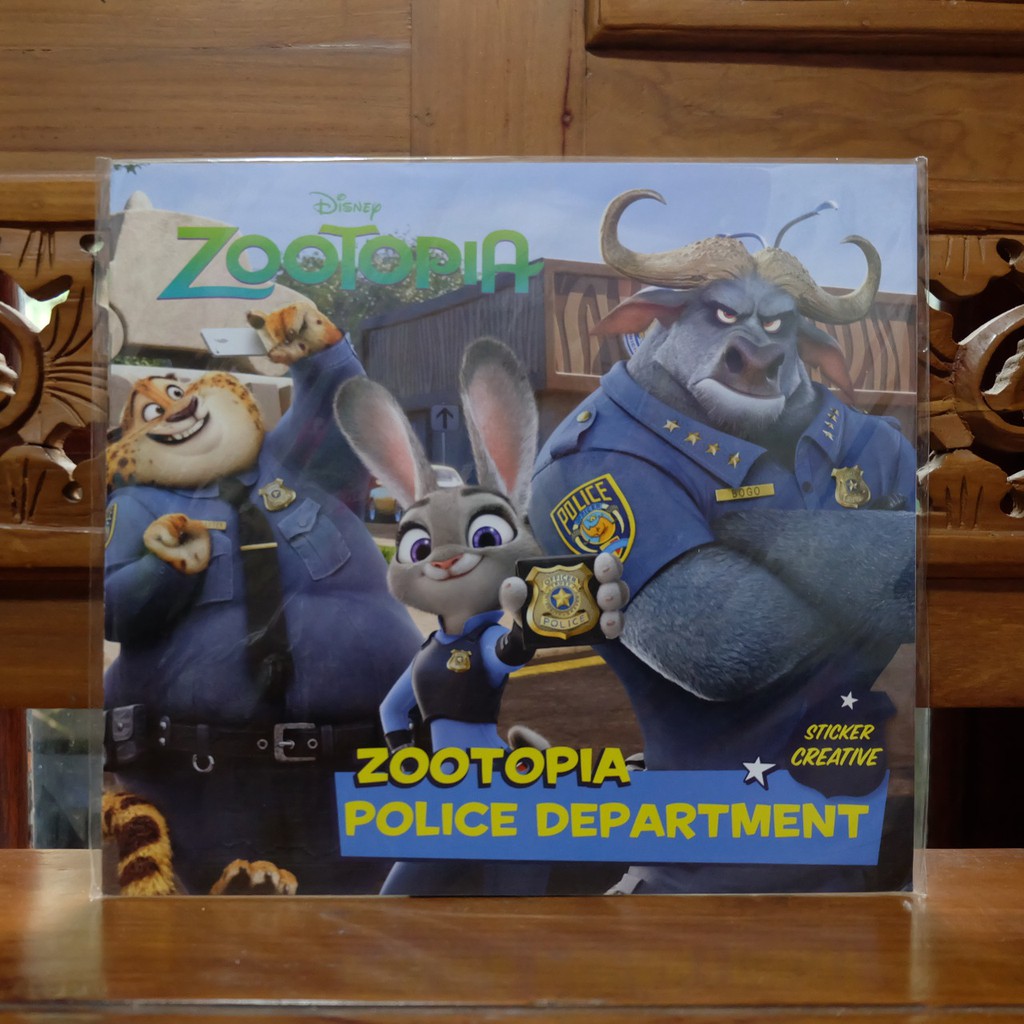 Jual ZOOTOPIA BUKU STIKER - Buku Aktivitas Anak Zootopia Police ...