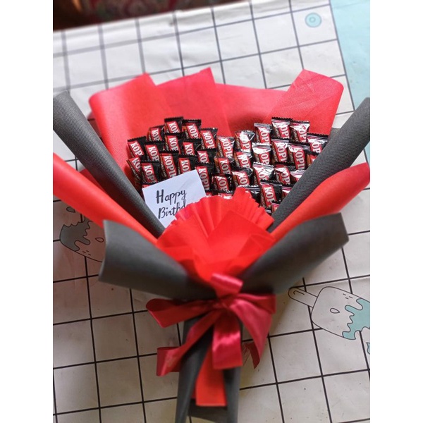 Jual BUKET SNACK PERMEN / Buket permen / buket jajan / buket wisuda ...