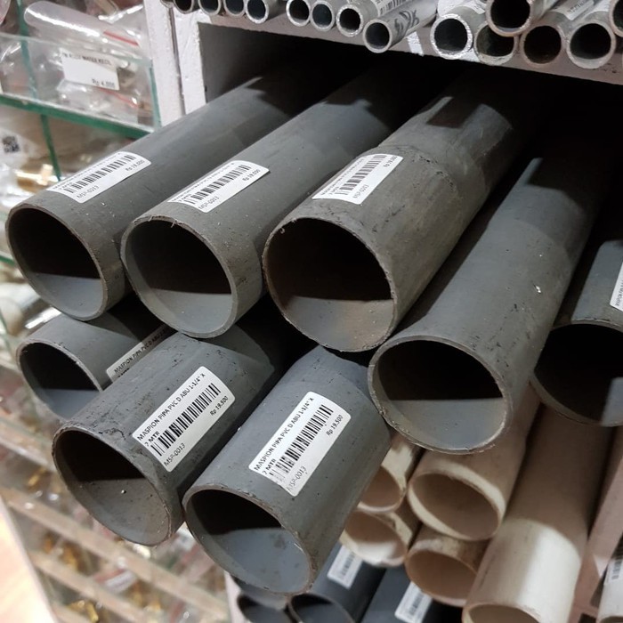 Jual Maspion Abu Pipa Paralon PVC 1-1/4" (42 mm) D Panjang Per 1 Meter ...