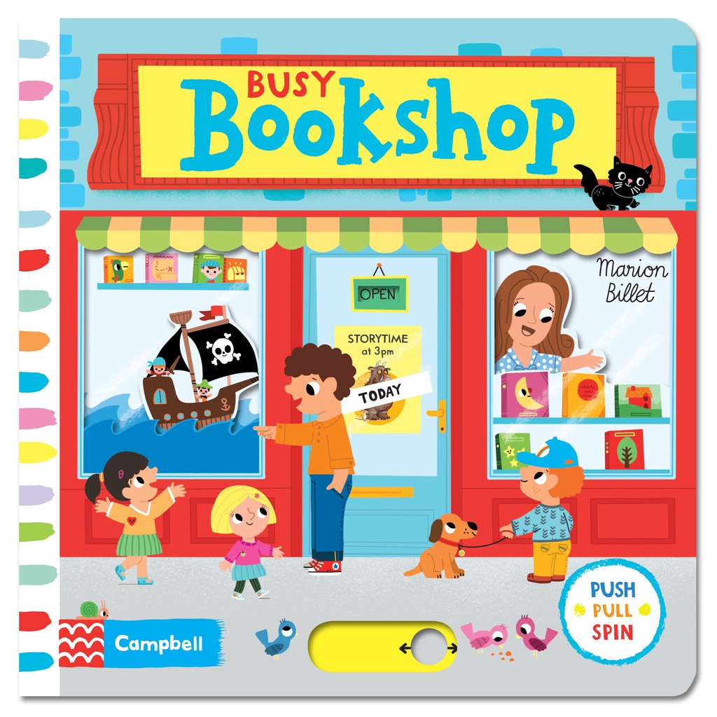Jual Campbell Push Pull Slide Busy Book Series - BUSY BOOKSHOP. Buku ...
