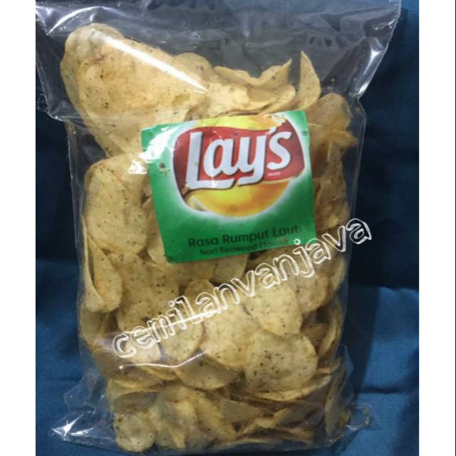 Jual snack kiloan /LAYS rumput laut 250 gram | Shopee Indonesia