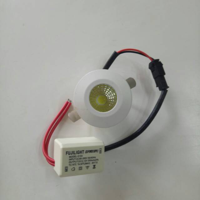 Jual LAMPU DOWNLIGHT LED PLAFON 3 watt SOROT SPOT LIGHT FOCUS KECIL ...