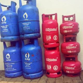 Jual Bright Gas 3 kg kosong / Gas Pink 3 kg / Gas Non Subsidi 3 kg ...