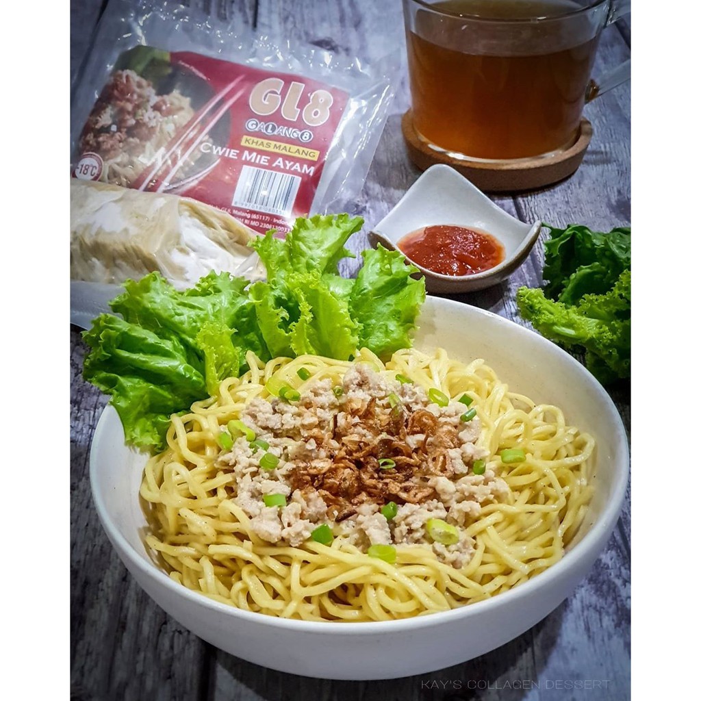 Jual Bakmi Ayam ( isi 2 porsi ) / Frozen food GL8-non halal | Shopee Indonesia