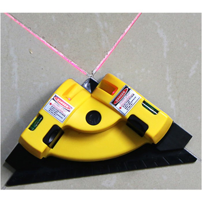Jual Laser Siku Sudut Leveling 90 Derajat Laser Merah Waterpass Praktis ...