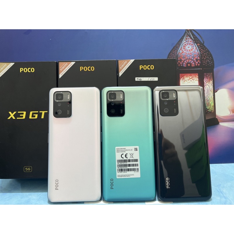 Jual XIAOMI POCO X3 GT 8/128 8/256 6/128 SECOND FULLSET BEKAS GARANSI ...