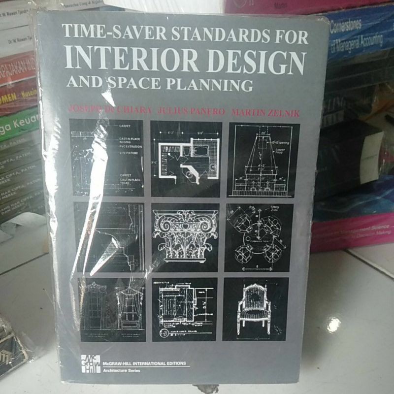 Jual time saver standards for interior design and space planning ...