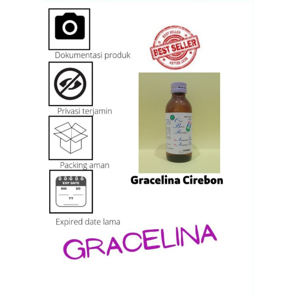 Jual Obat batuk/ OBP Itrasal Sirup 100 ml | Shopee Indonesia