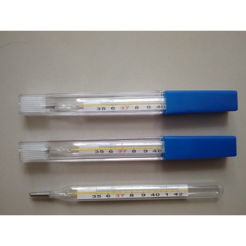Jual Termometer air raksa termometer ketiak termometer suhu tubuh ...