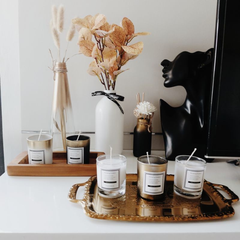 Jual Aesthetic Scented candle, lilin aromatherapy ,lilin aesthetic ...