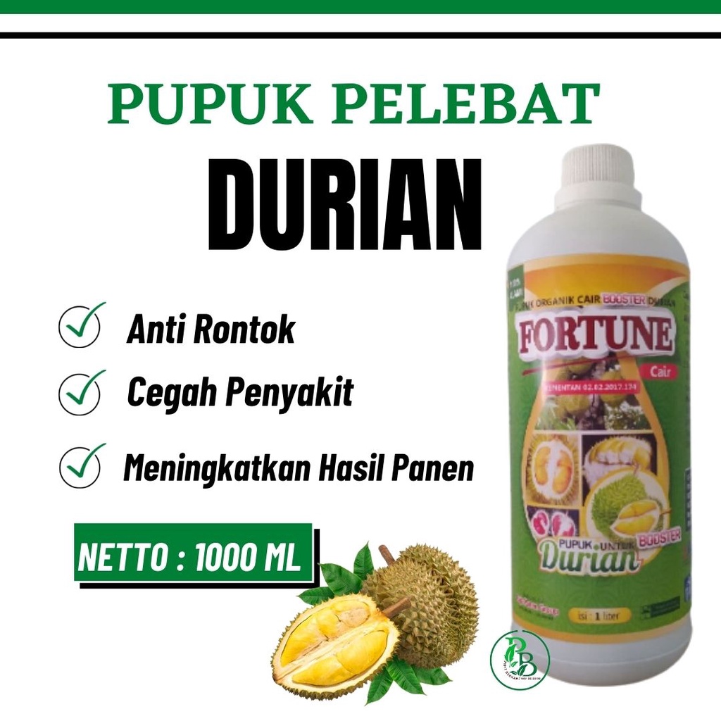 Jual Pupuk Organik Buah Durian Cair, Booster Pemicu Durian Agar Berbuah Lebat Jakarta Kota ...